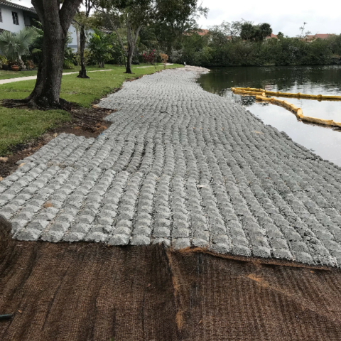 Articulated Concrete Mat - Landshore Enterprises